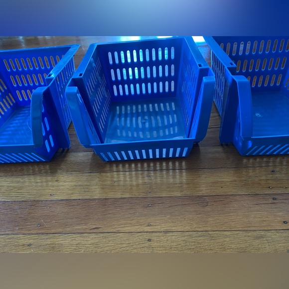 Accents | Blue Storage Baskets Set | Poshmark